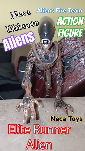 👉🏼 👽 | (Elite Runner Alien) | Action Figure | Neca Toys | Aliens Fire ...