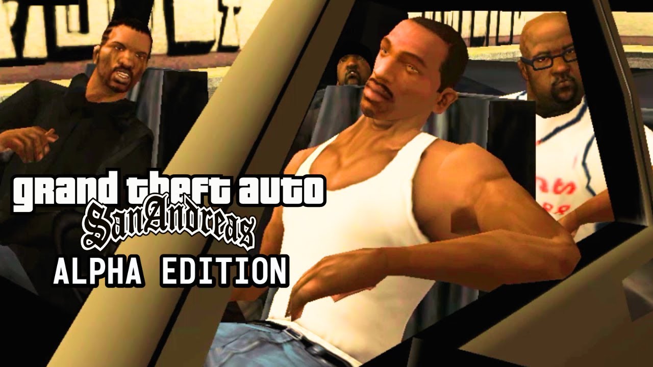 GTA San Andreas Alpha Edition Mission Drive Thru - YouTube
