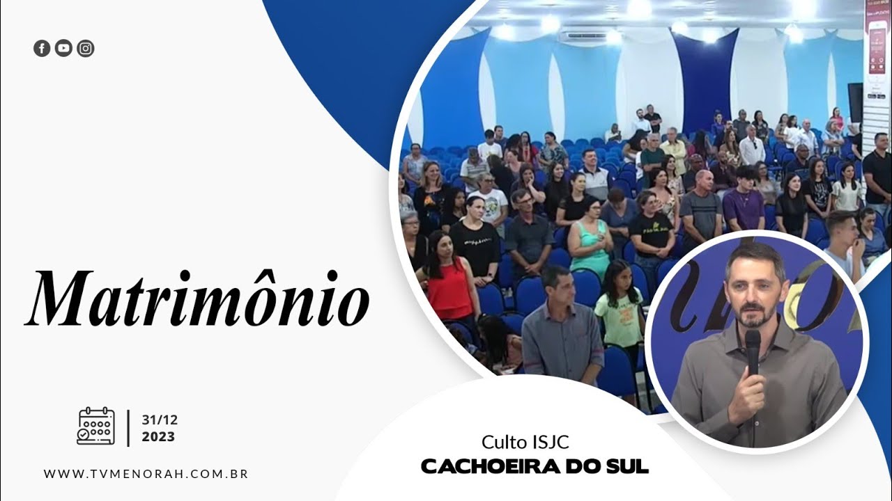 Culto ISJC Cachoeira do Sul 31/12/2023 - YouTube