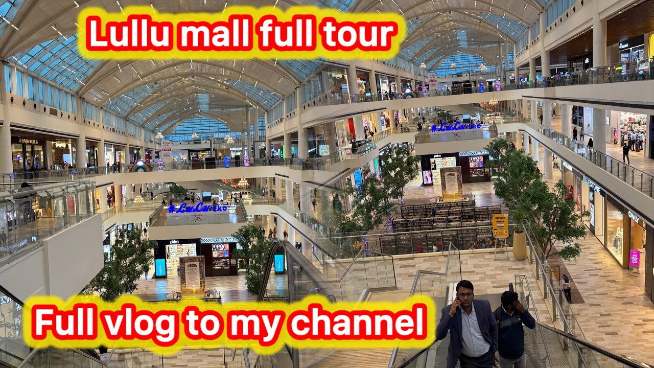 Let's explore Lullu Mall and see what's special here🤗#vlog #lullumalls ...