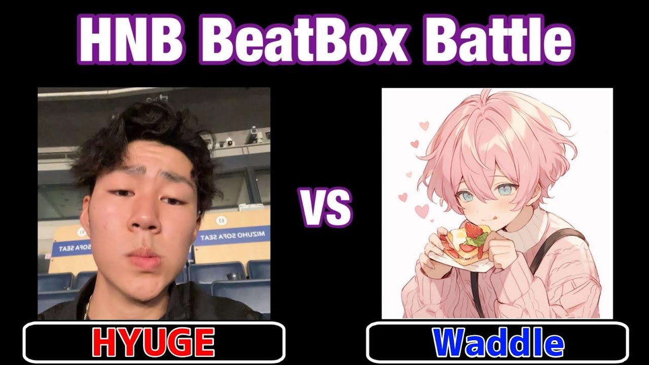 HNB BEATBOX BATTLE 01 / HYUGE vs Waddle - YouTube