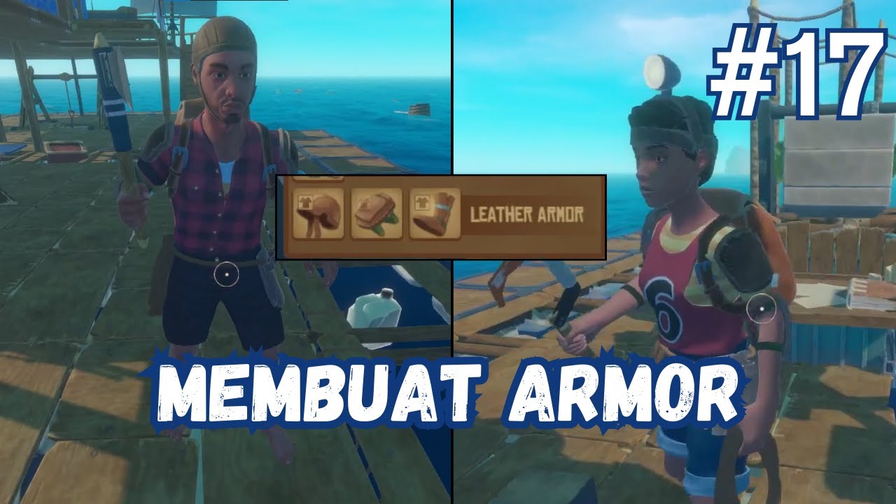 Menjadi Lebih Kuat dengan ARMOR - Raft Ep17 - YouTube