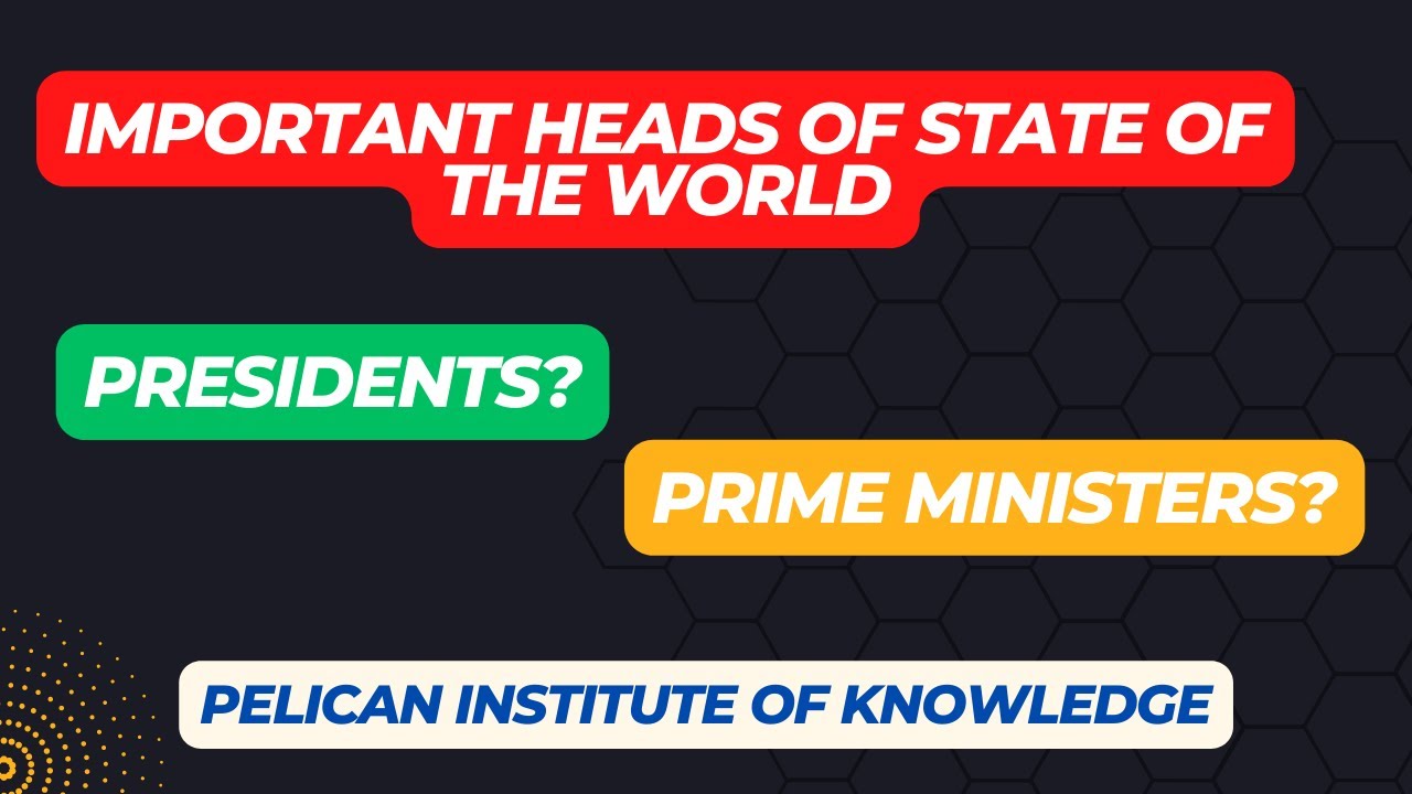 Important #PMs & #Presidents of the #World | #PPSC | #FPSC | #FIA ...