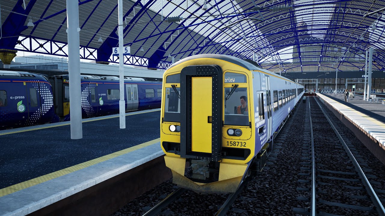 Train Sim World 4 - Scotrail Class 158 Sprinter - First Look! - YouTube