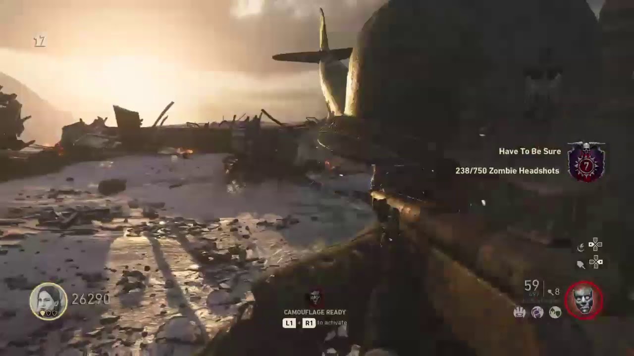 COD WW2 Zombies //Frozen Dawn //No Blitz // without Consumables - YouTube