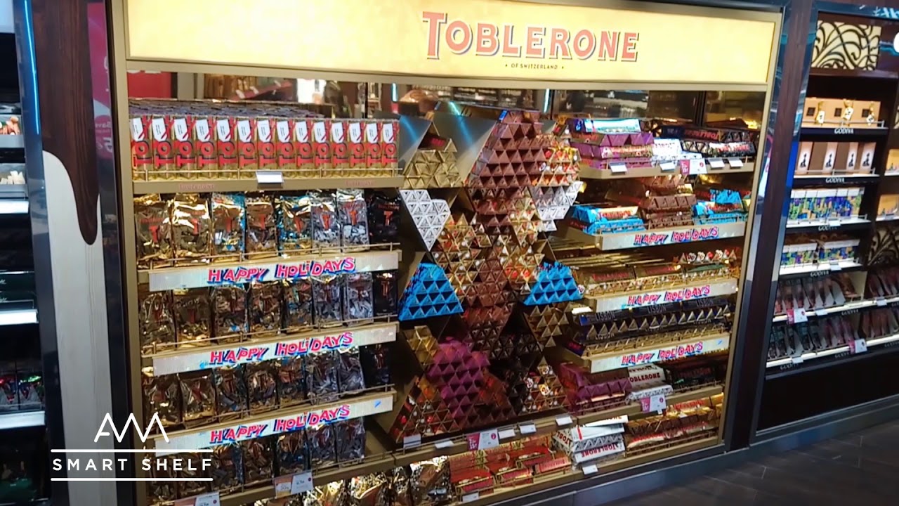 AWM Smart Shelf at Lisbon Airport in - YouTube