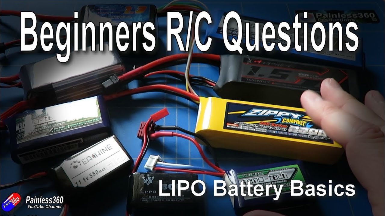 Common Beginners RC Questions - LIPO Basics and Charging Tips - YouTube