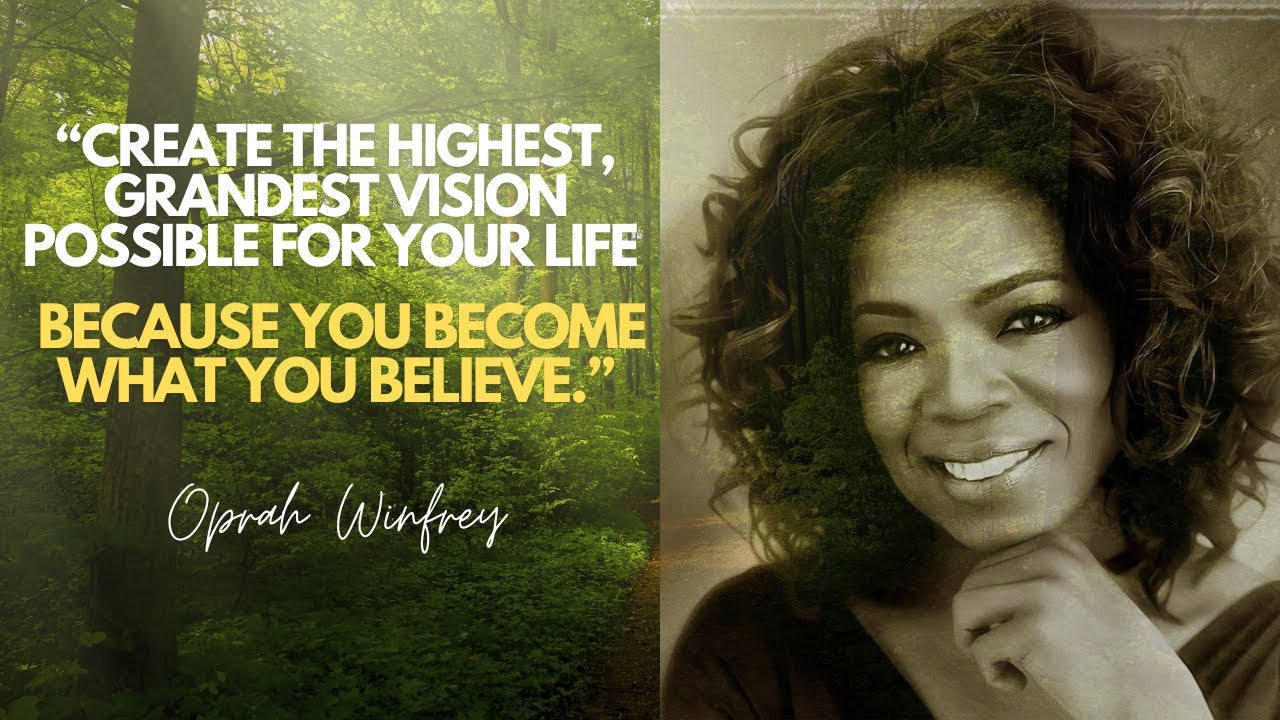 Oprah Winfrey's Quotes | You get in life what you have the courage to ...