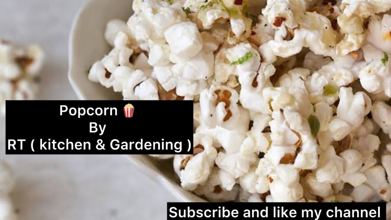 Popcorn 🍿 recipe by RT ( kitchen & Gardening ) - YouTube