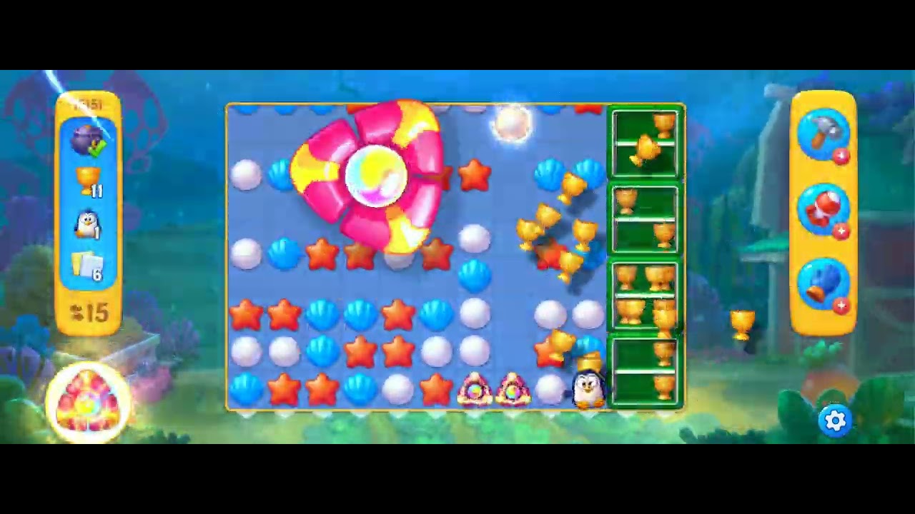 Fishdom Easy Level 15151 (with Super Lightning & timed bombs ...