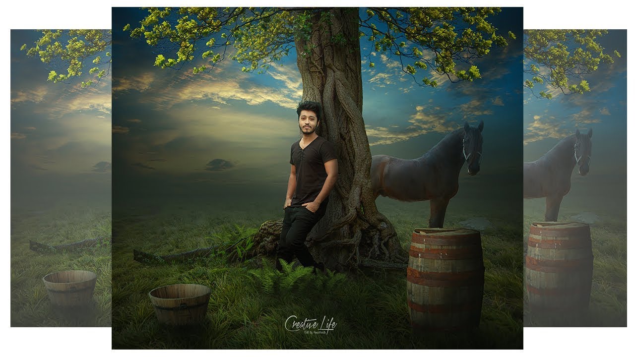 Photoshop Manipulation Tutorial - Manipulation Tutorial - YouTube