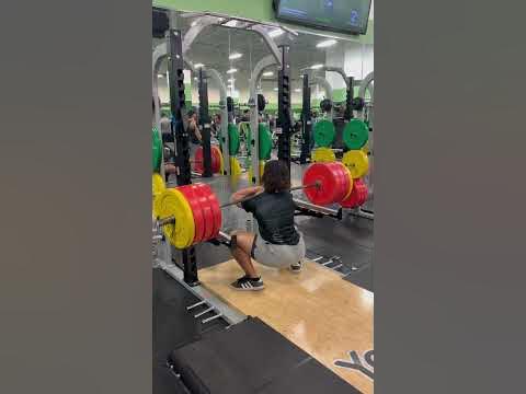 365x6 Front Squat PR - YouTube