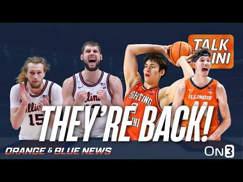 BREAKING: The BALKANS (and Jake Davis) ARE BACK! | Illini Announce Four Players Returning!