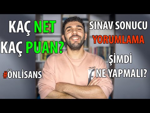 KPSS ÖNLİSANS Kaç NET, Kaç PUAN? Şimdi Ne Olacak?