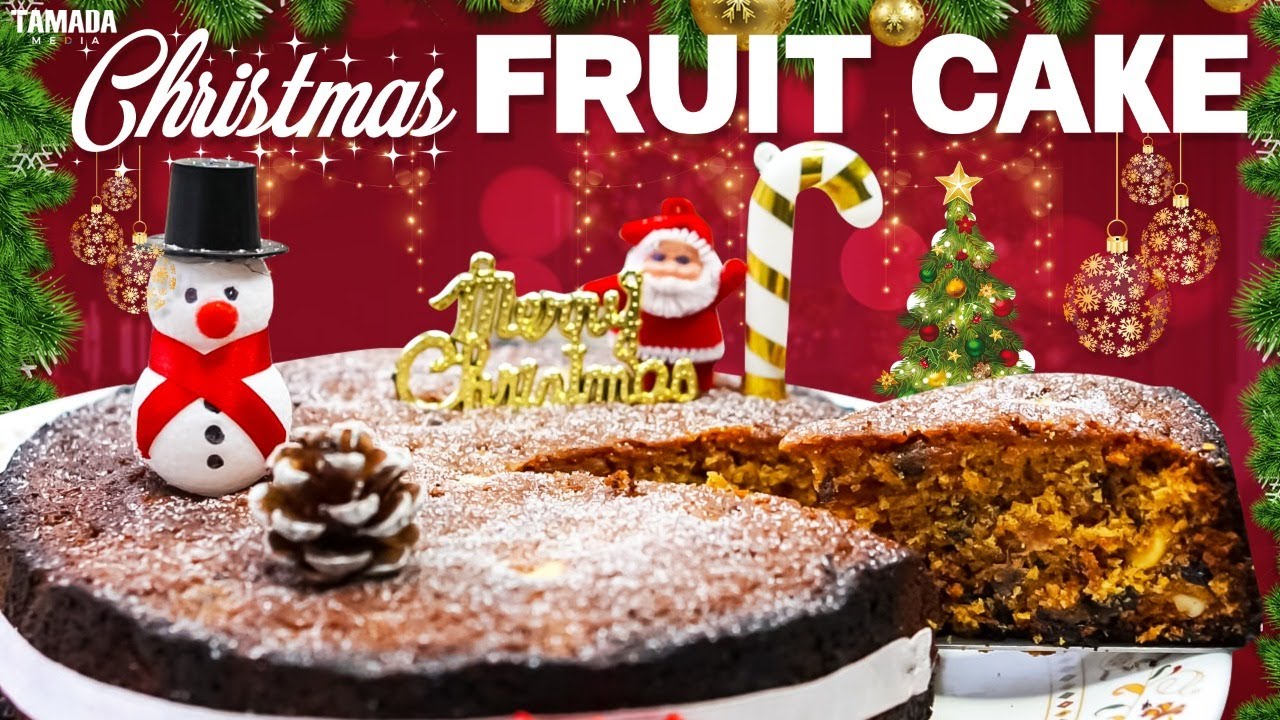 Christmas Fruit Cake Recipe | Ultimate Moist Christmas Fruit Cake ...