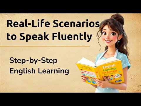 Improve English || Real Life Scenarios to Speak Fluently || Step by ...
