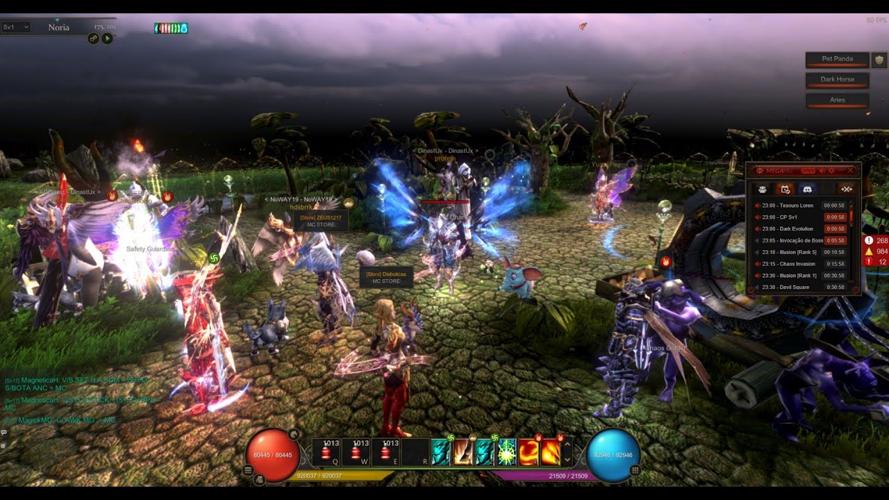 MU ONLINE PRIVATE EM 2023 COM + DE 10.000 PLAYERS - YouTube