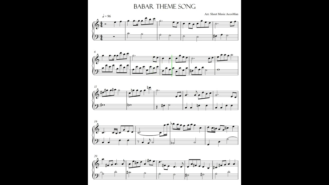 How to play the Babar Theme Song on the Piano! #shorts - YouTube
