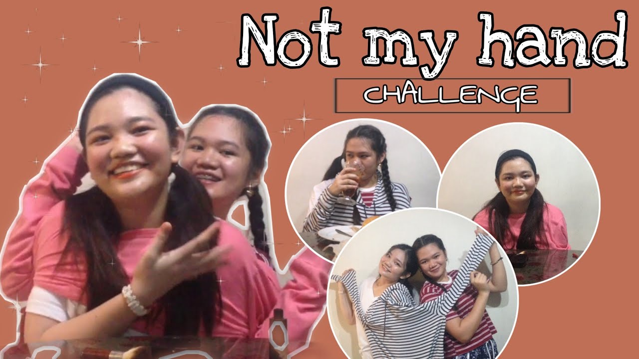 Not my hand challenge!! 😂 - YouTube