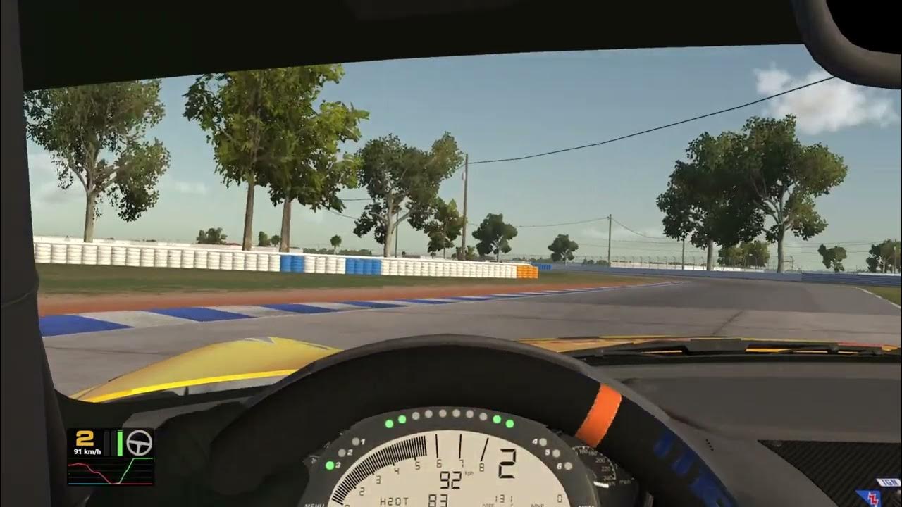 iRacing Onboard Lap: Mazda MX-5 at Sebring 25S1 Sim-Lab Series - YouTube