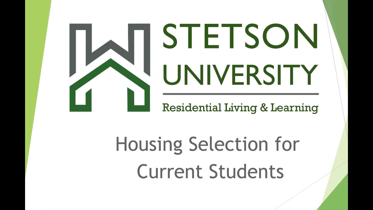 Current Student Housing Selection Webinar | Fall 2024 & Spring 2025 - YouTube