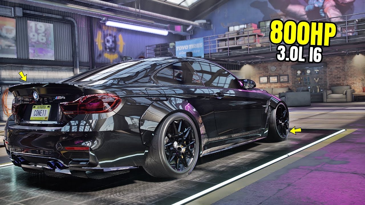 Need For Speed Heat Gameplay 800hp Bmw M4 Coupe Customization Max