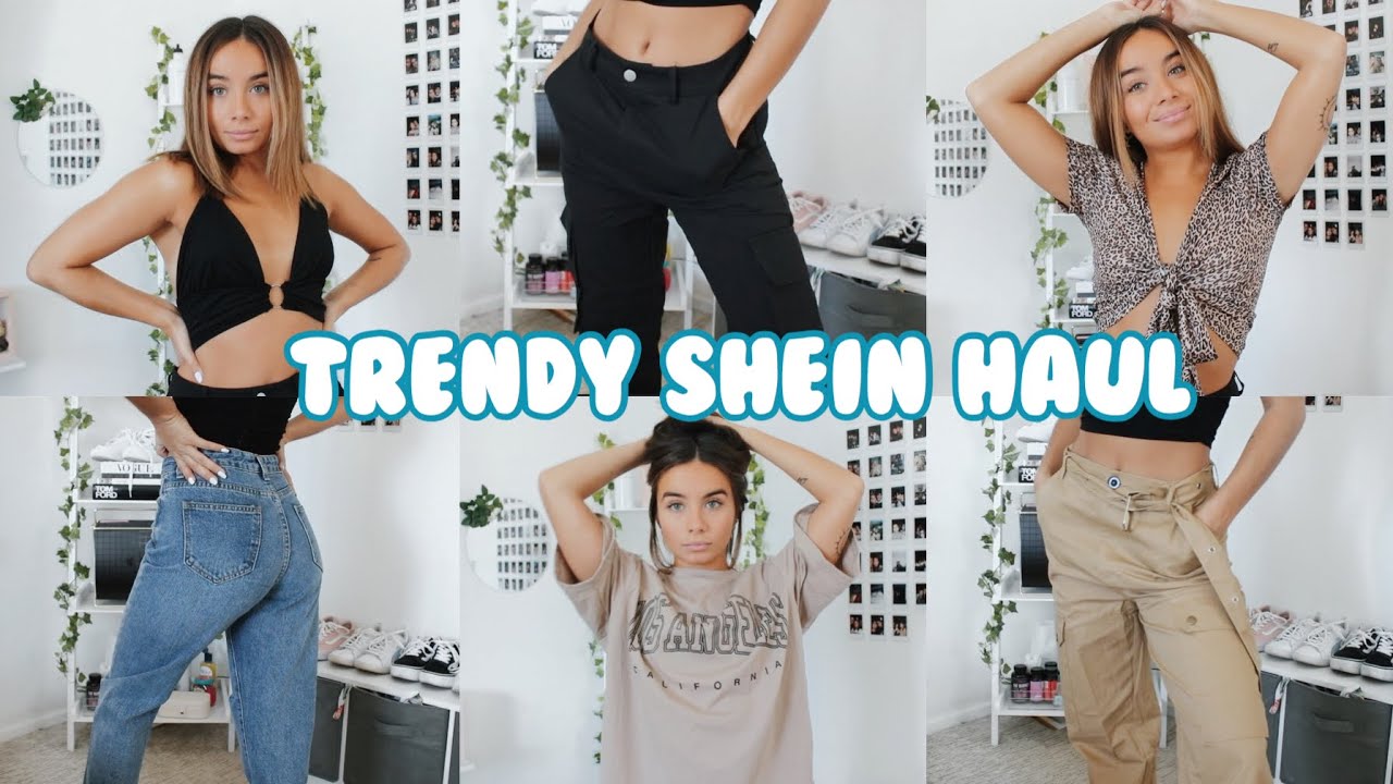 SHEIN AFFORDABLE AND TRENDY TRY ON CLOTHING HAUL - YouTube