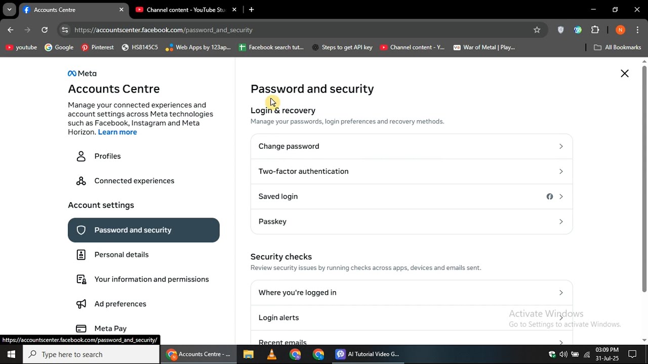 How To Check Facebook Account Security - YouTube