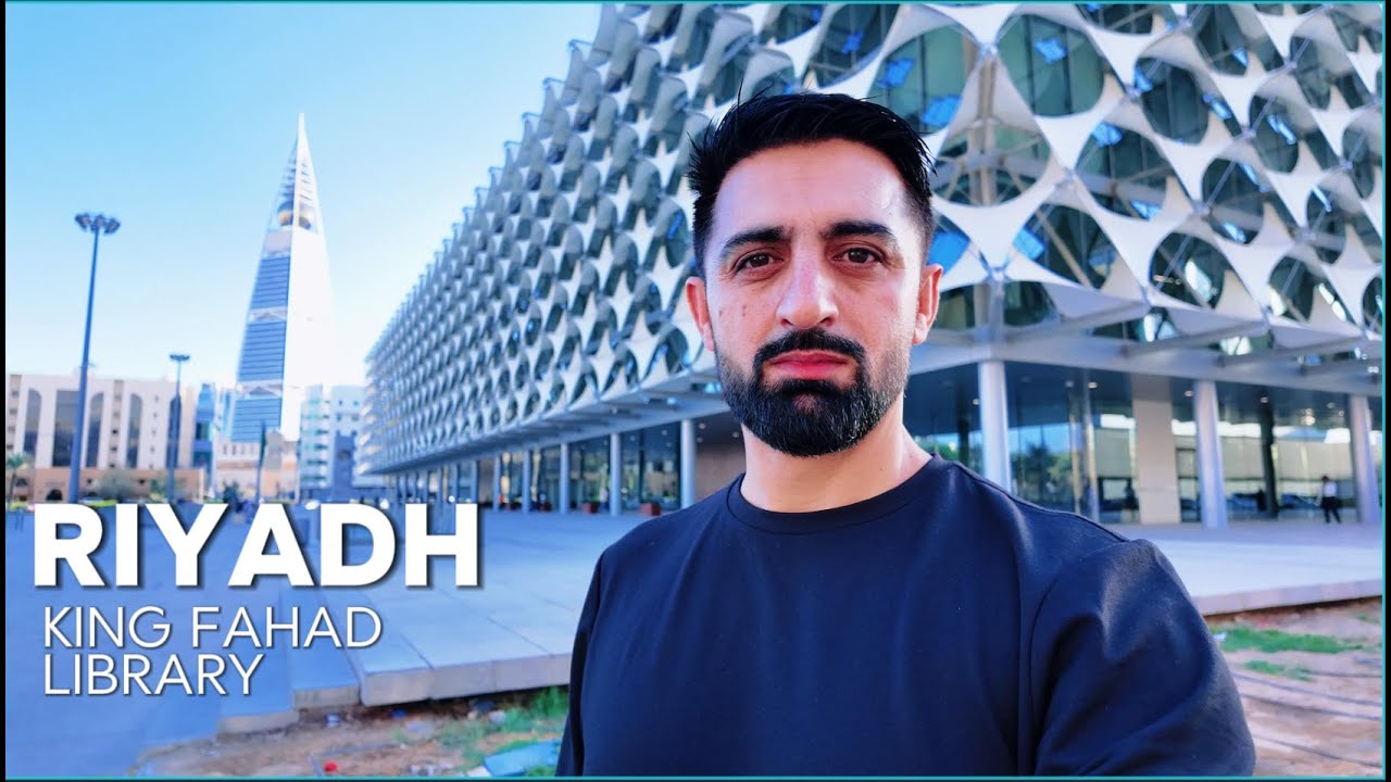 Exploring King Fahad Library in Riyadh | Modern Architecture of Saudi ...