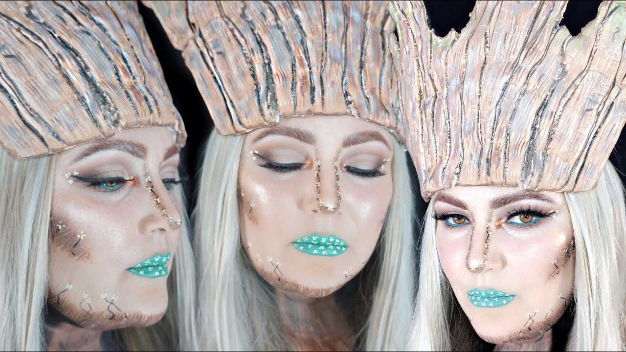 MRS. GROOT MAKEUP TUTORIAL | GlamByAngelic - YouTube