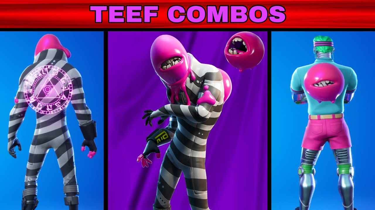 BEST TEEF + NOSH COMBOS IN FORTNITE | Teef Outfit Overview & Combos ...