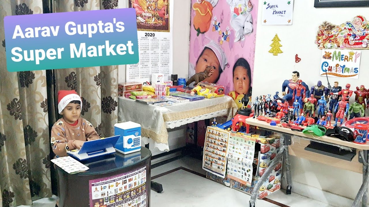 Super Market for Kids | Shopkeeper Roleplay | Maths Activity ...