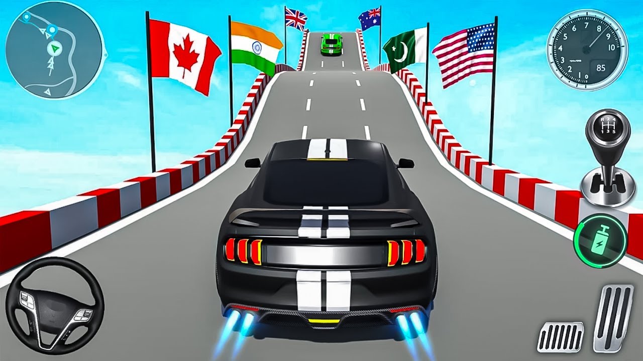 muscle Car stunt 2020 🚗 Ultimate Car Stunt 😱|| Android Gameplay - YouTube