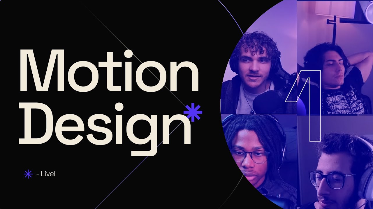 Animating and Designing LIVE #1 - (After Effects & Illustrator) - YouTube