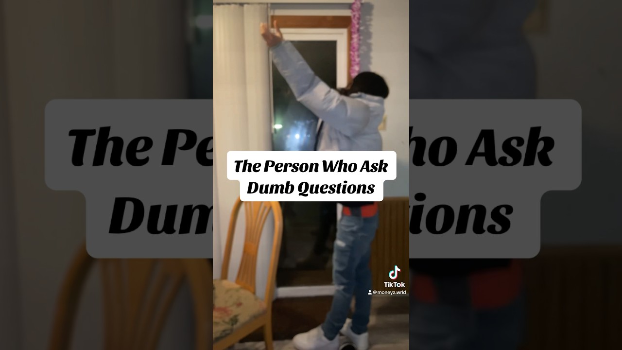 The Person who ask Dumb Questions 🤦🏽‍♂️ (share it to them😭)#trending # ...