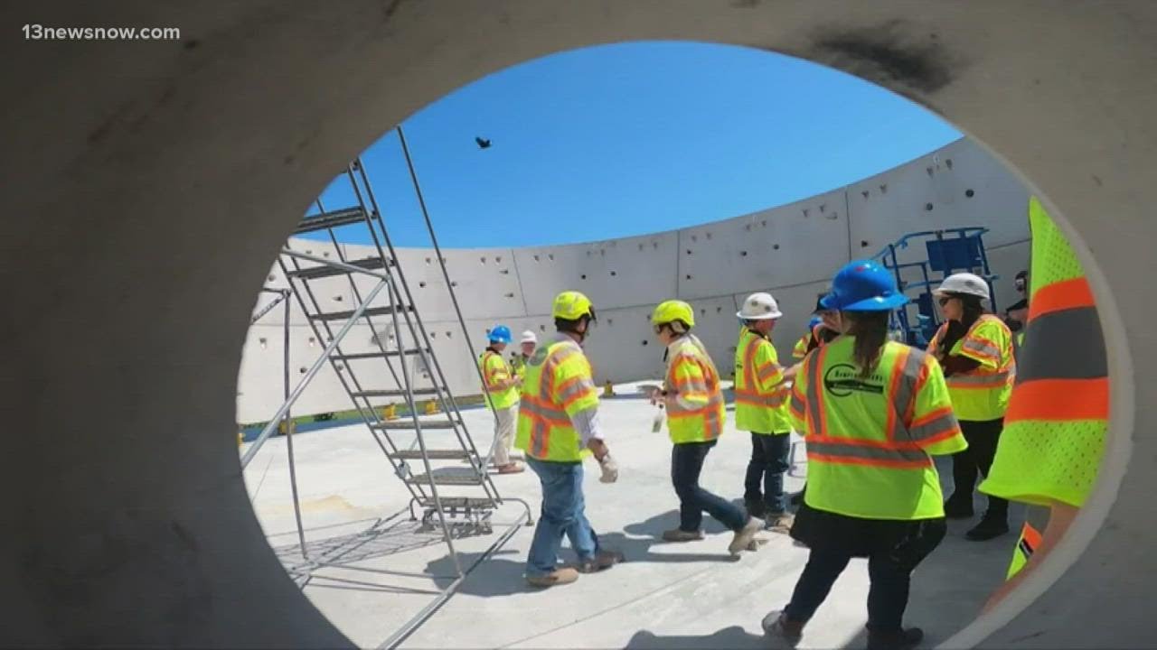 An inside look at the HRBT tunnel expansion project - YouTube