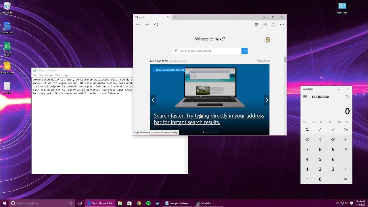 How to create multiple desktops in Windows 10 - YouTube