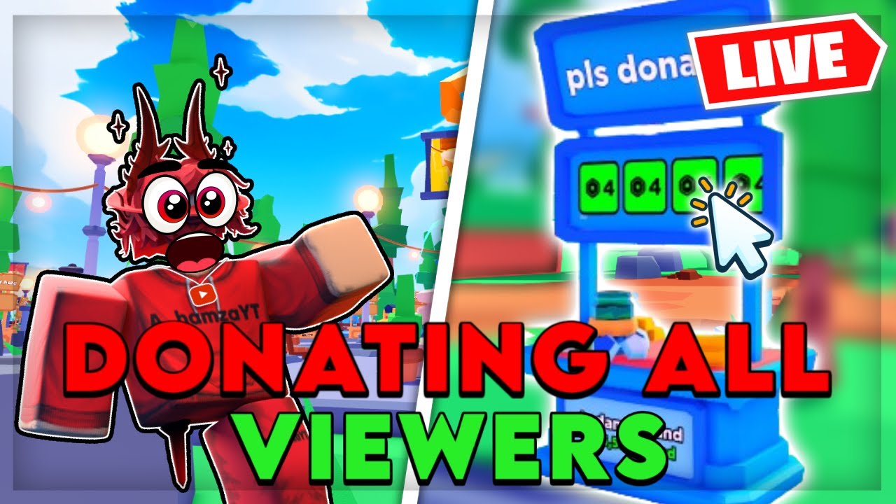 💰Finest Donations LIVE | GIVING ROBUX TO VIEWERS! 🔴 - YouTube