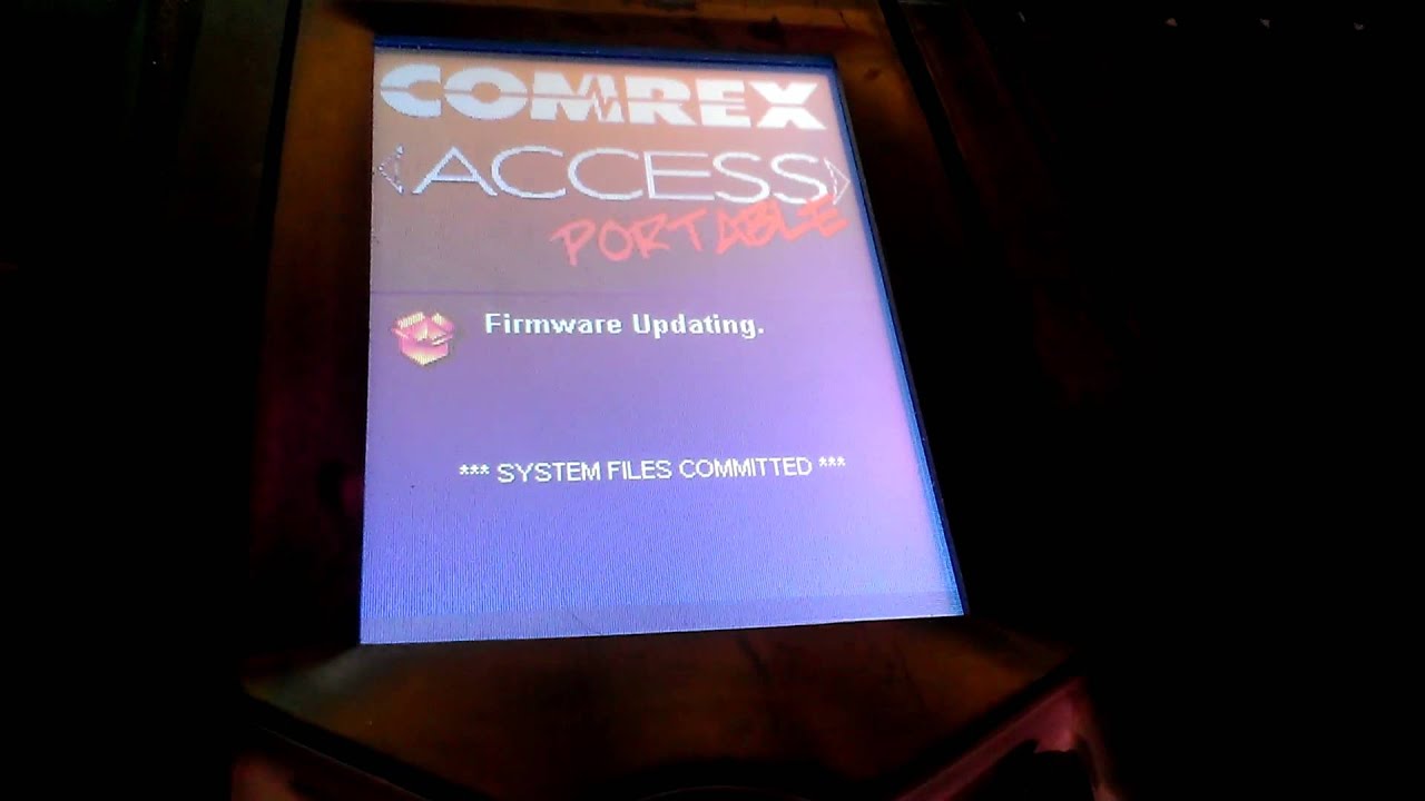 Comrex access portable updating - YouTube