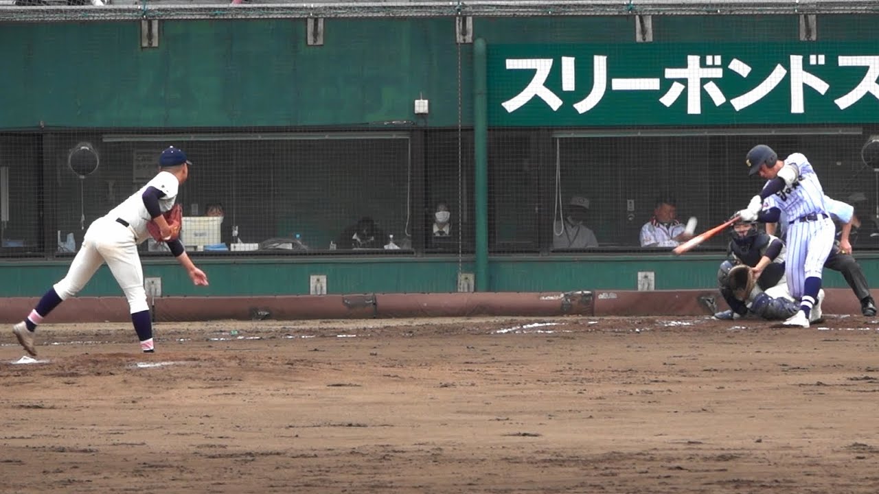 東海大菅生《 阪野拓海 場外ホームラン！7回裏 》準決勝 日大鶴ヶ丘 3 - 5 東海大菅生｜2024年4月27日(土)春季東京都高校野球大会 ...