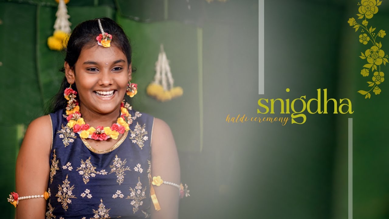Snigdha I Saree Ceremony I Ranjeeth Photography - YouTube