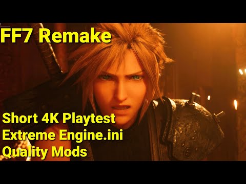 FFVII Remake 🎶 Combining Extreme Preset with Cosmetics inc DL Links
