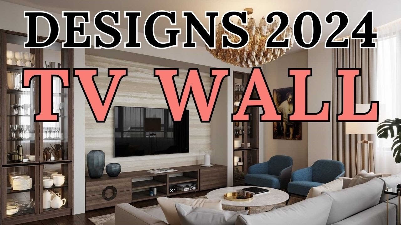 Trendy TV Wall Designs and Decoration Ideas 2024 - YouTube
