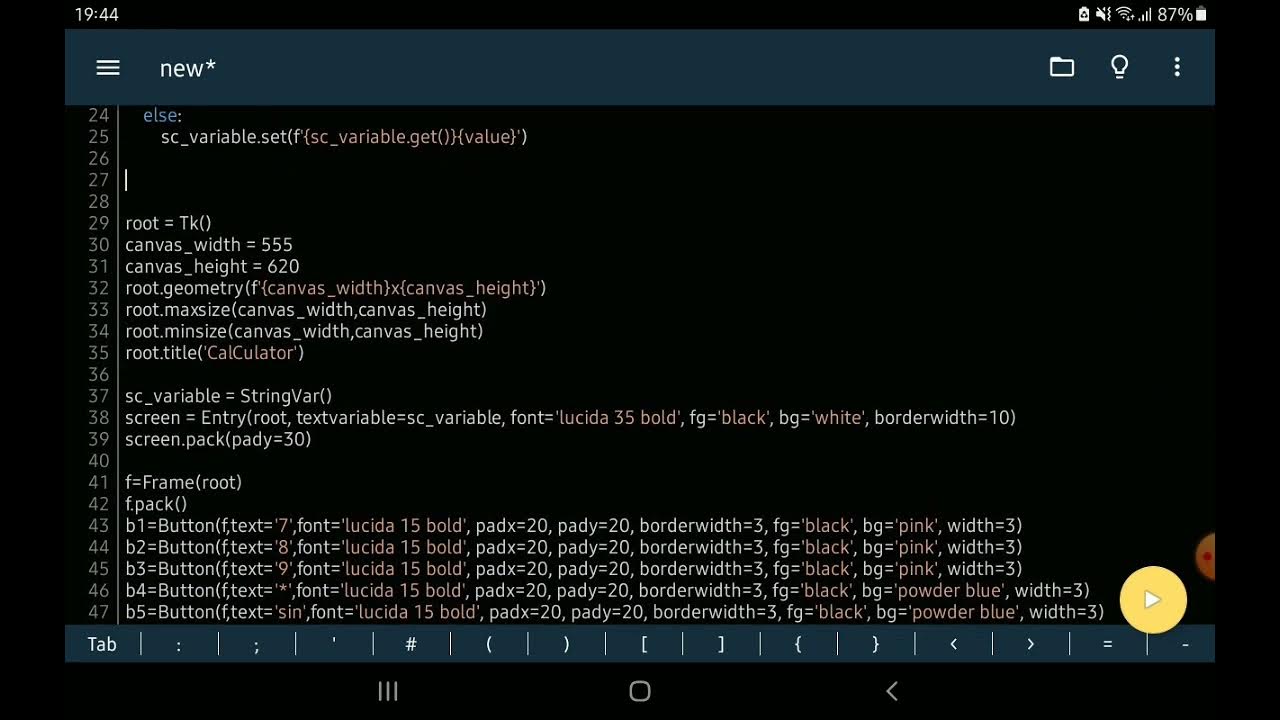 python Scientific calculator. Subscribe - YouTube