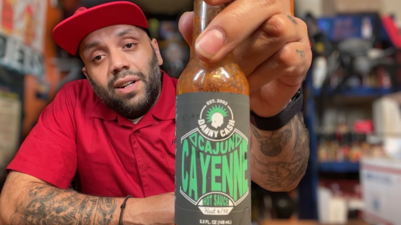 Tasting Cajun Cayenne with Danny Cash! #hotsaucemike #hotsaucereview # ...