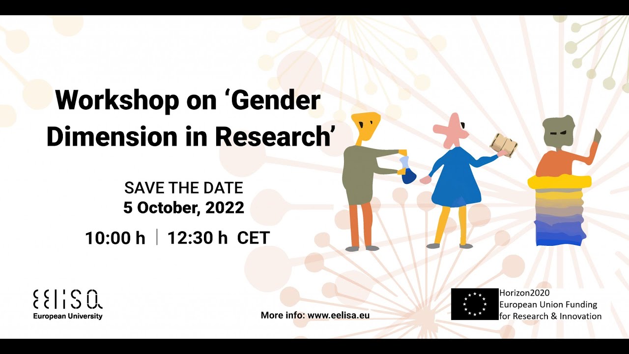 Gender dimension in research - EELISA Workshop - YouTube