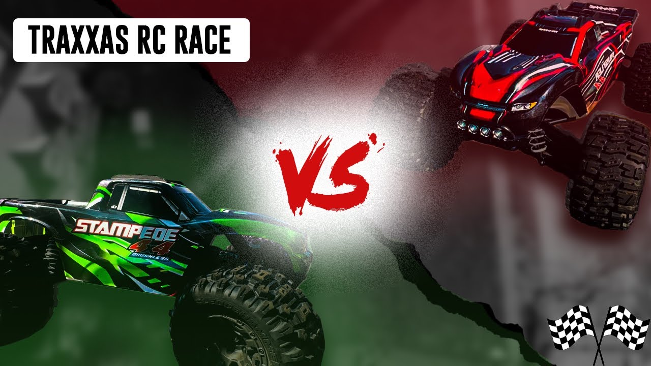TRAXXAS RC RACE!!! - YouTube