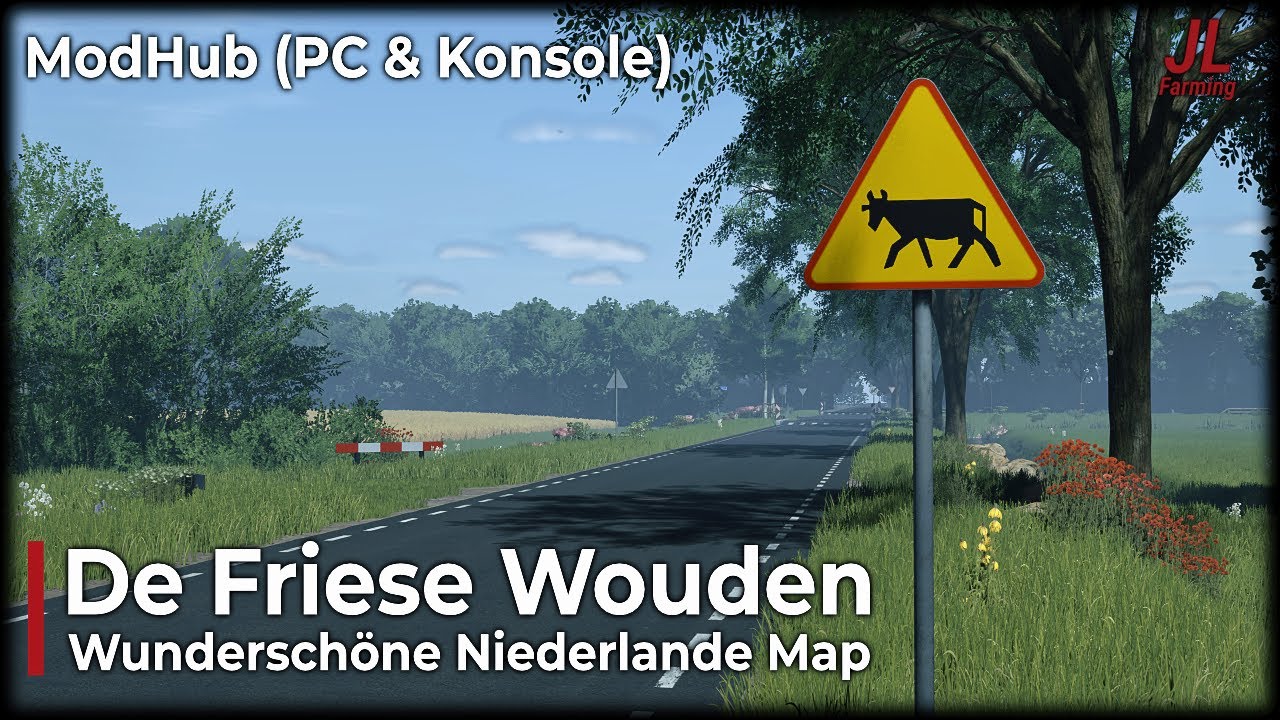 LS25 NEW MAP De Friese Wouden I Wunderschöne Niederlande Map! FS25 ...