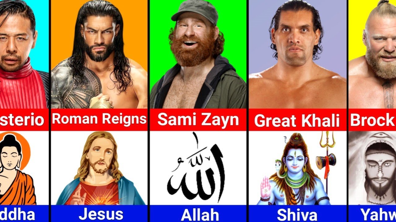 God of WWE Wrestlers - YouTube