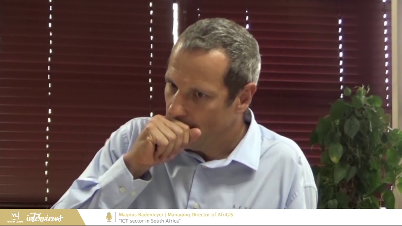 Top executive: Magnus Rademeyer, CEO of AfriGIS, interviewed by ...